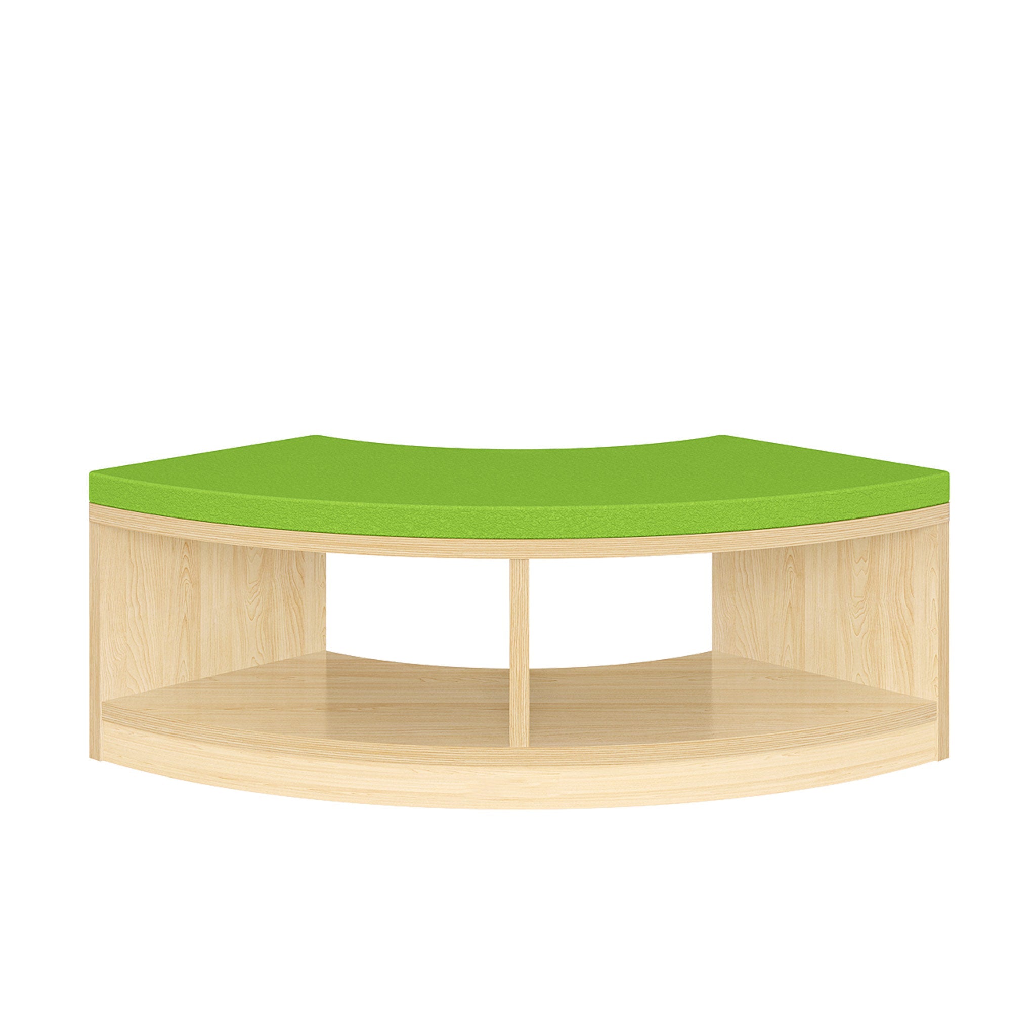 Curved Reading Bench with Storage - The Ministry of Outdoor Education ...